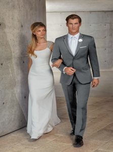 Ike Behar Bryce Light Grey Suit – Our Place Tux